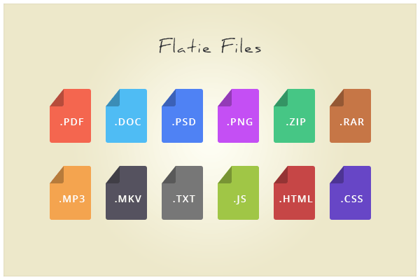 40+ File/Document Type Icon Sets For Free Download (Updated For 2020 ...