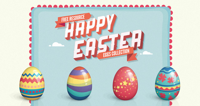 25+ New & Popular Happy Easter Design Freebies - 365 Web Resources