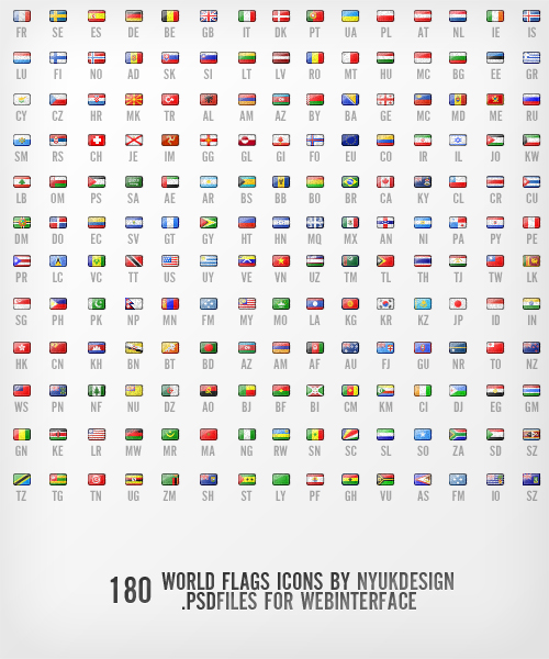 30+ Best Free National Flag Icon Sets You Might Find Useful (2022 ...