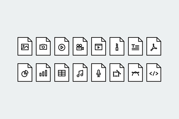 40+ File/Document Type Icon Sets For Free Download (Updated For 2022 ...