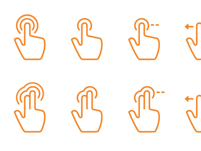 20 Best Free Touch Gesture Icon Packs (2021 Update) - 365 Web Resources