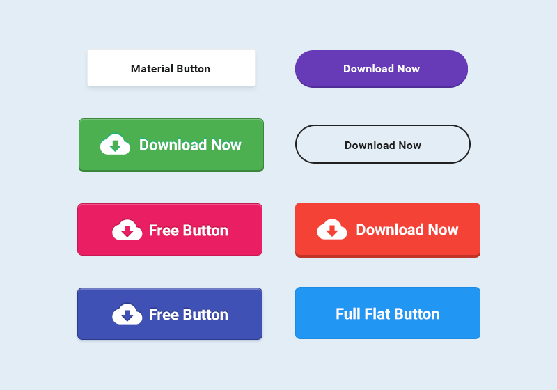 10+ Best Download Button (Icon) Sets For App & Software Landing Pages ...