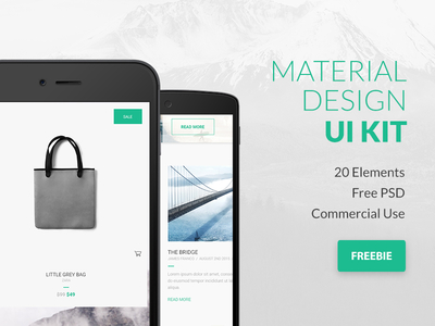 100+ Android & Google Material Design Freebies (2022 Update) - Page 2 ...