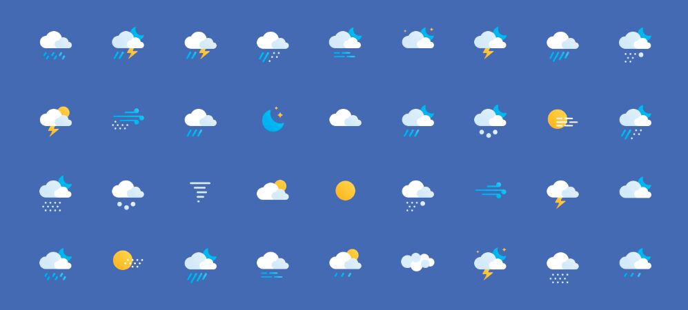 80+ Best Free Weather Icon Sets (2022 Update) - 365 Web Resources