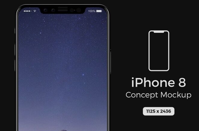 40+ Full Free iPhone X / iPhone 8 Mock-ups For App Designers - 365 Web ...