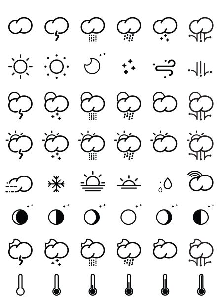 80+ Best Free Weather Icon Sets (2022 Update) - 365 Web Resources